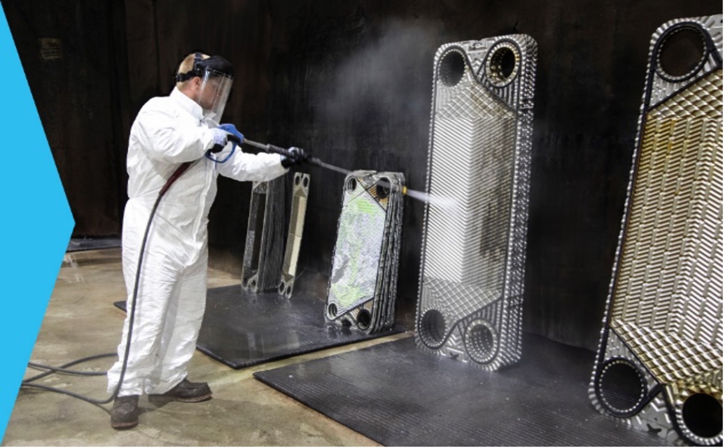 Heat Exchanger Cleaning - Modern Global Cleaning CO. WLL