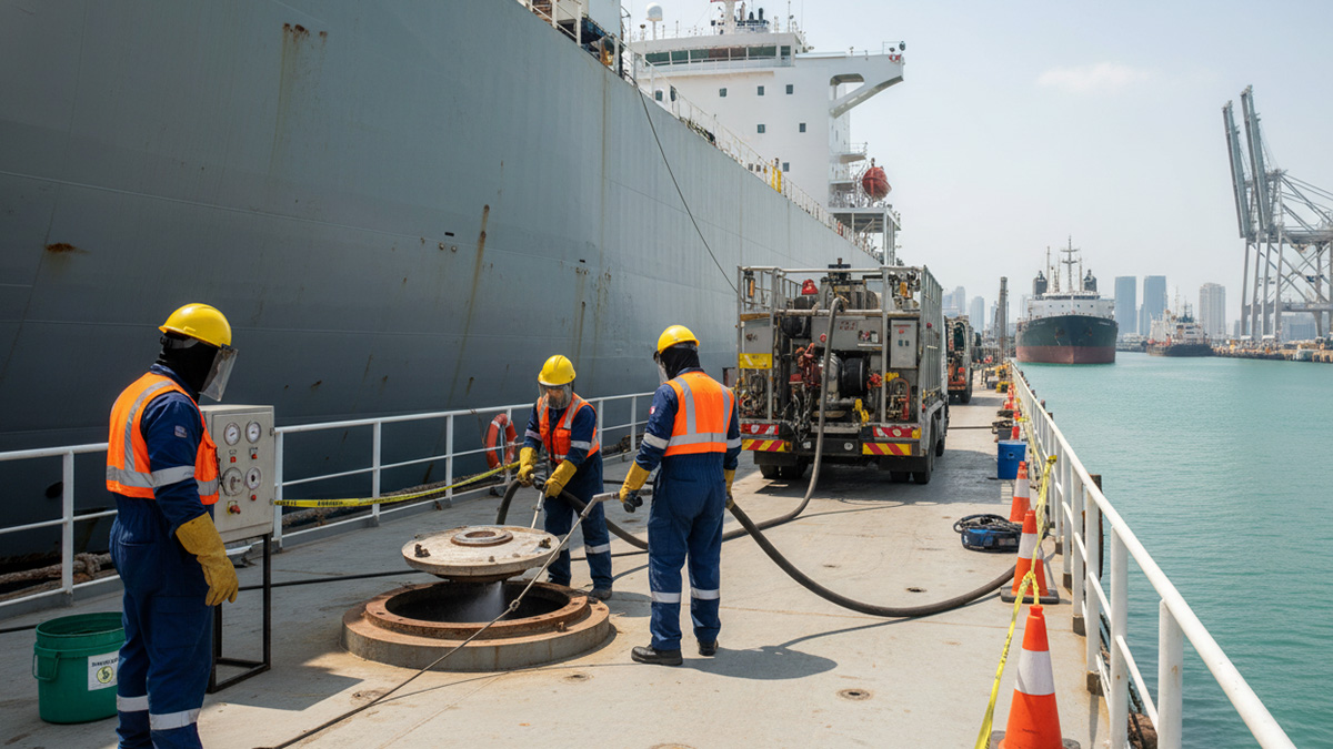 A Complete Guide to Fuel Tank Cleaning for Marine Vessels